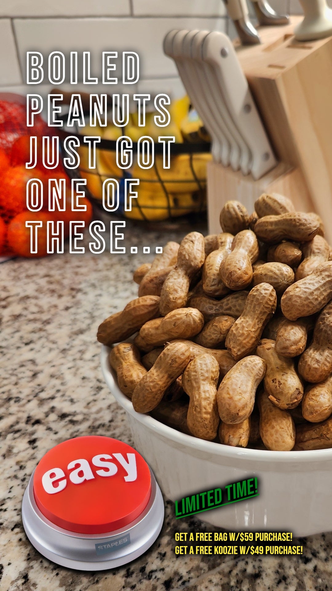 Buy Authentic Southern Boiled Peanuts – Boil-The-Bag Peanuts