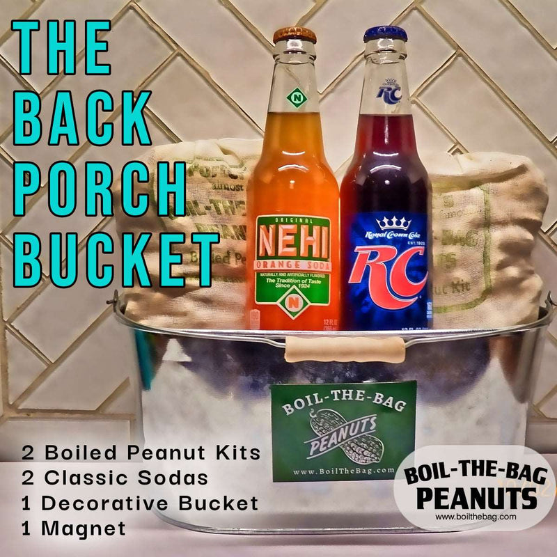 Back Porch Bucket - Boil-The-Bag Peanuts