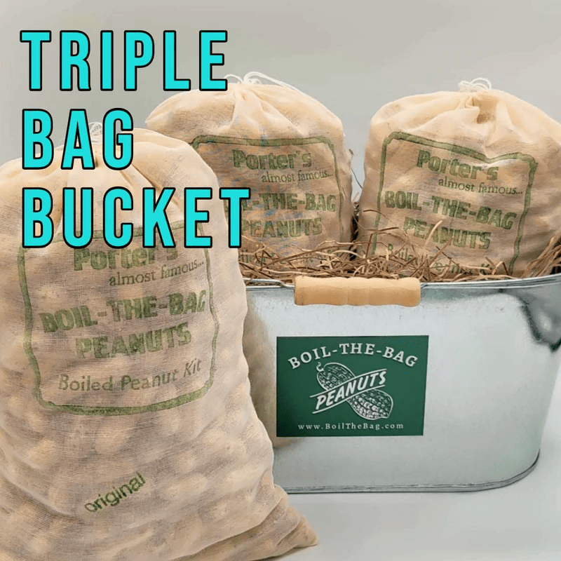 Triple Bag Bucket - Boil-The-Bag Peanuts