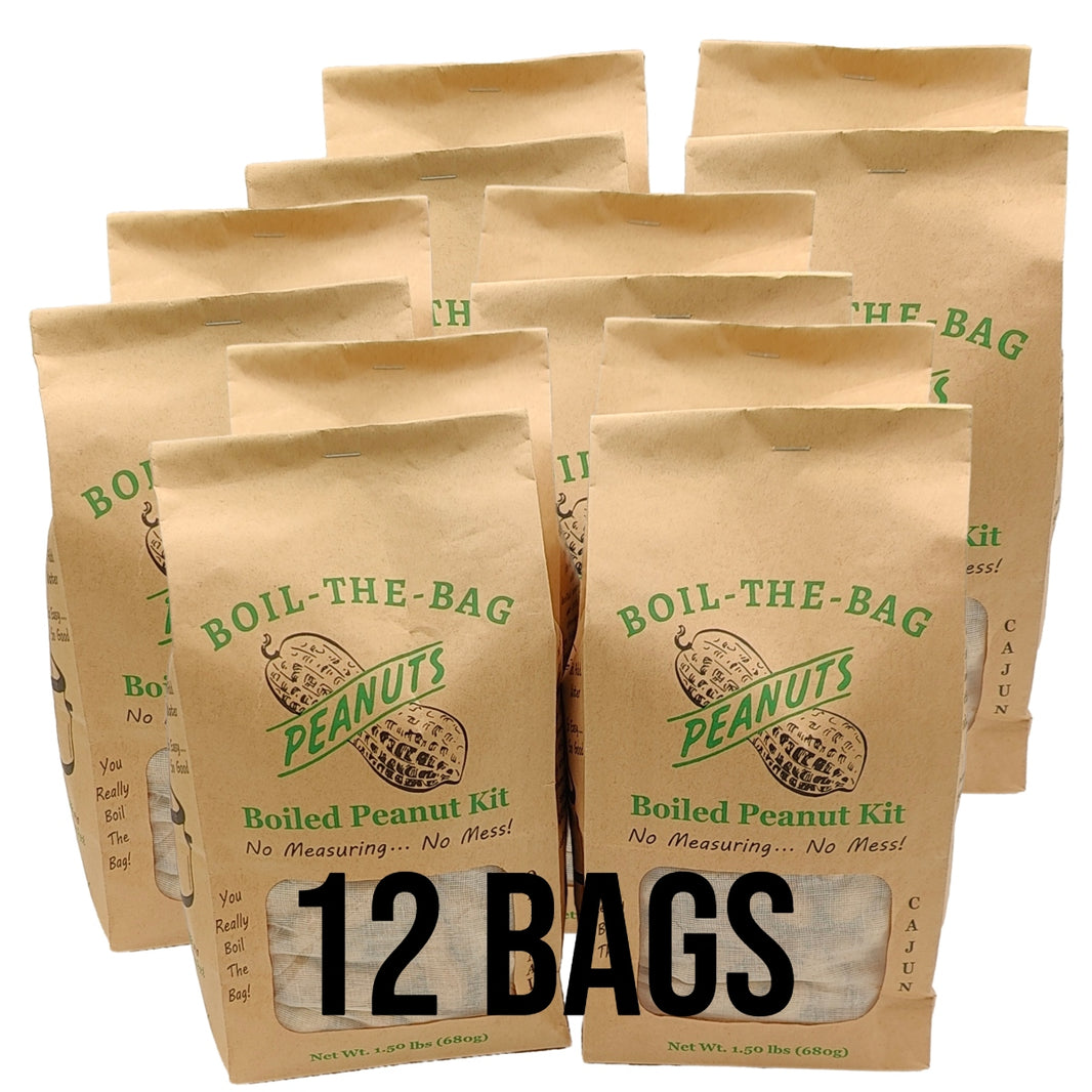 Shop Fresh & Flavorful Peanut Bags – Boil-The-Bag Peanuts