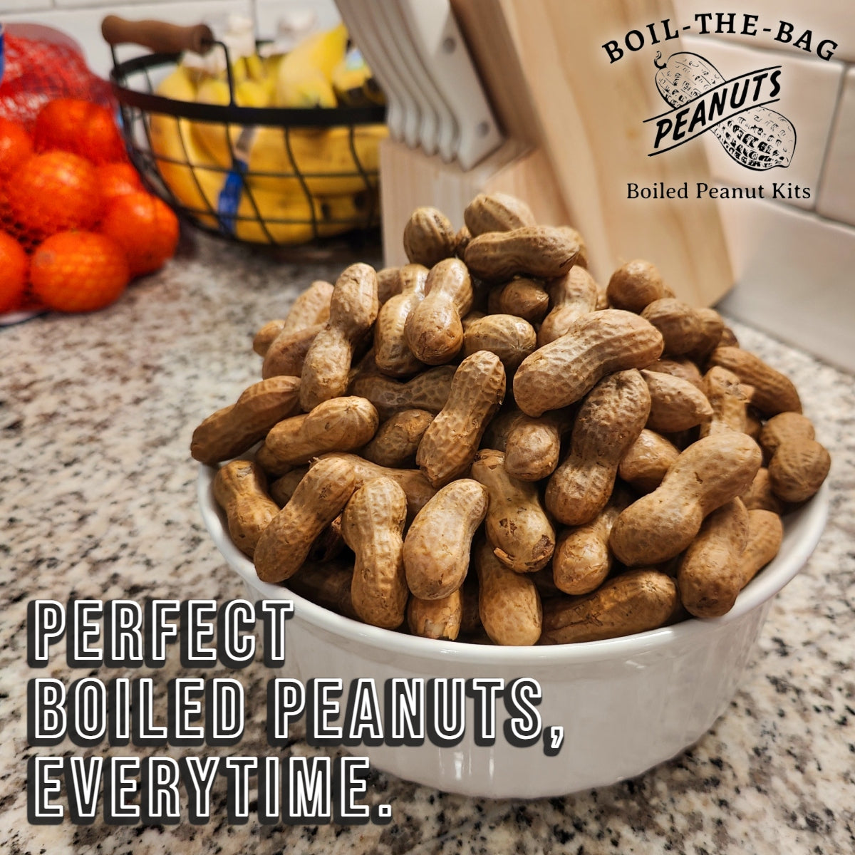 Fresh Home Made Boiled Peanut (12 Bags) - Save $20 – Boil-The-Bag Peanuts