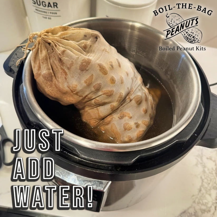 Fresh Home Made Boiled Peanut (12 Bags) - Save $20 – Boil-The-Bag Peanuts
