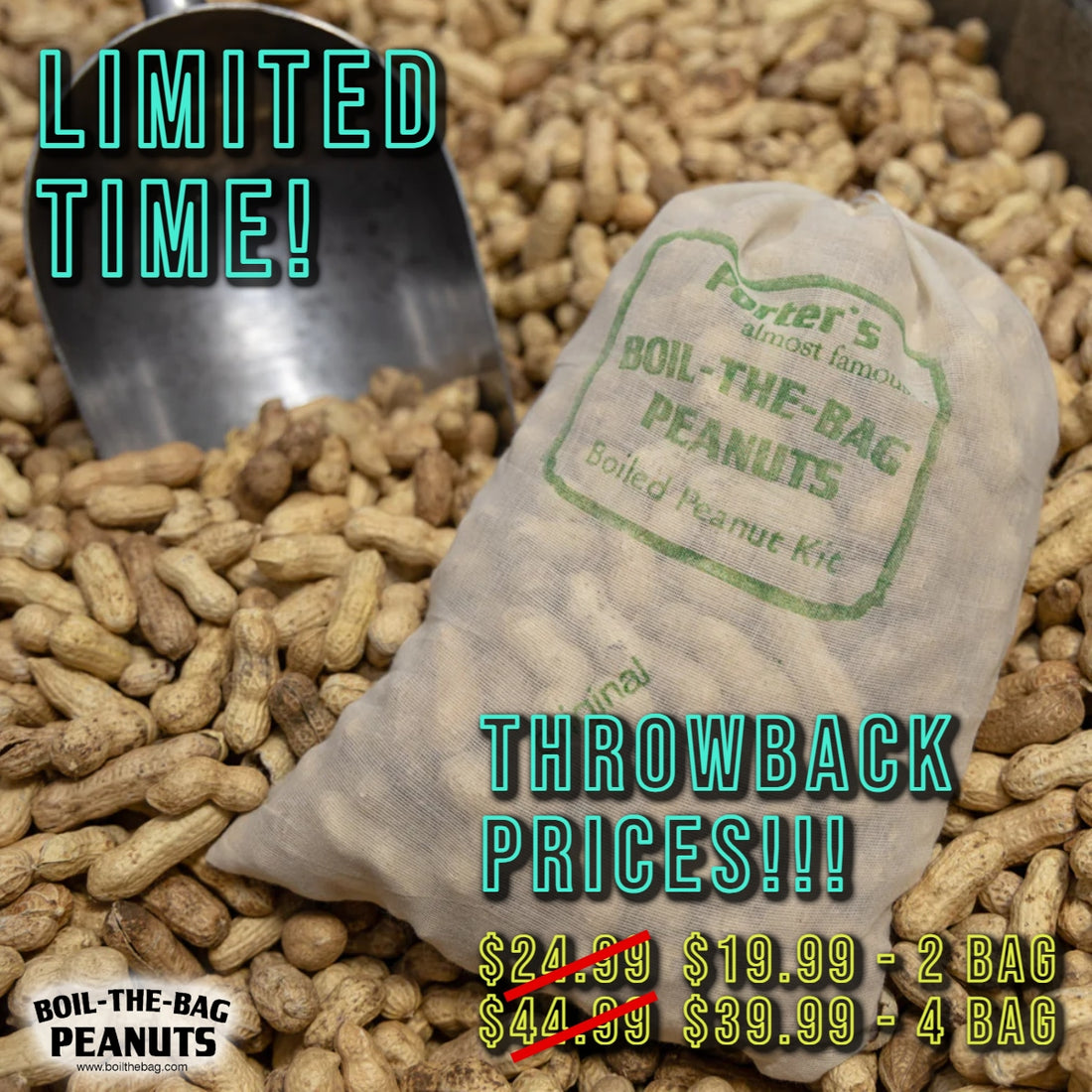 Homemade Boiled Peanut Kits