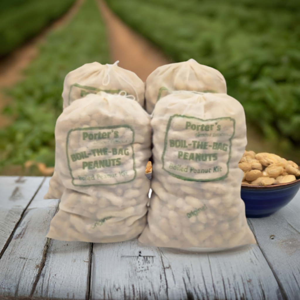 Homemade Boiled Peanuts Kit - Save $4.00 (4 Bags) - Boil-The-Bag Peanuts